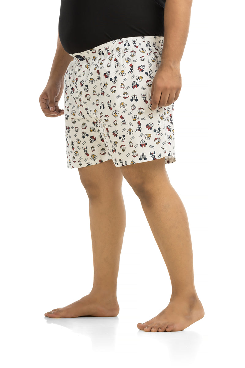 Men Plus Size Printed Boxers-13036 – Big & Bigger